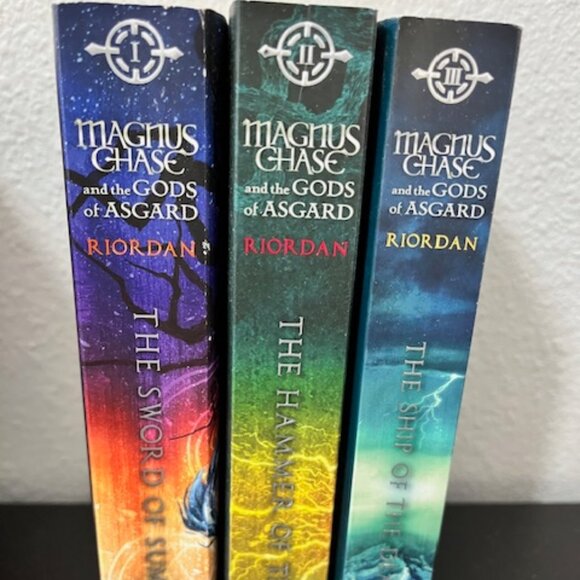 Other | Rick Riordans Magnus Chase And The Gods Of Asgard 3 Book Set ...